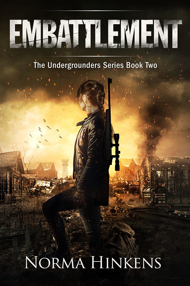 Design Book Cover - EMBATTLEMENT - THE UNDERGROUNDERS SERIES - BOOK2