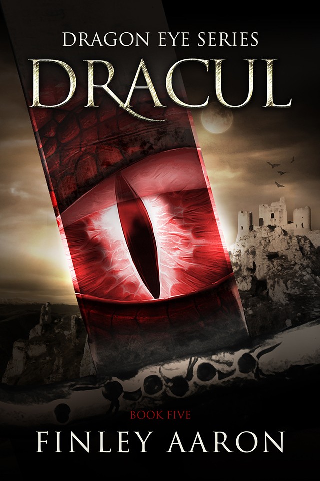 Design Book Cover - Dracul—Book Five of the Dragon Eye series