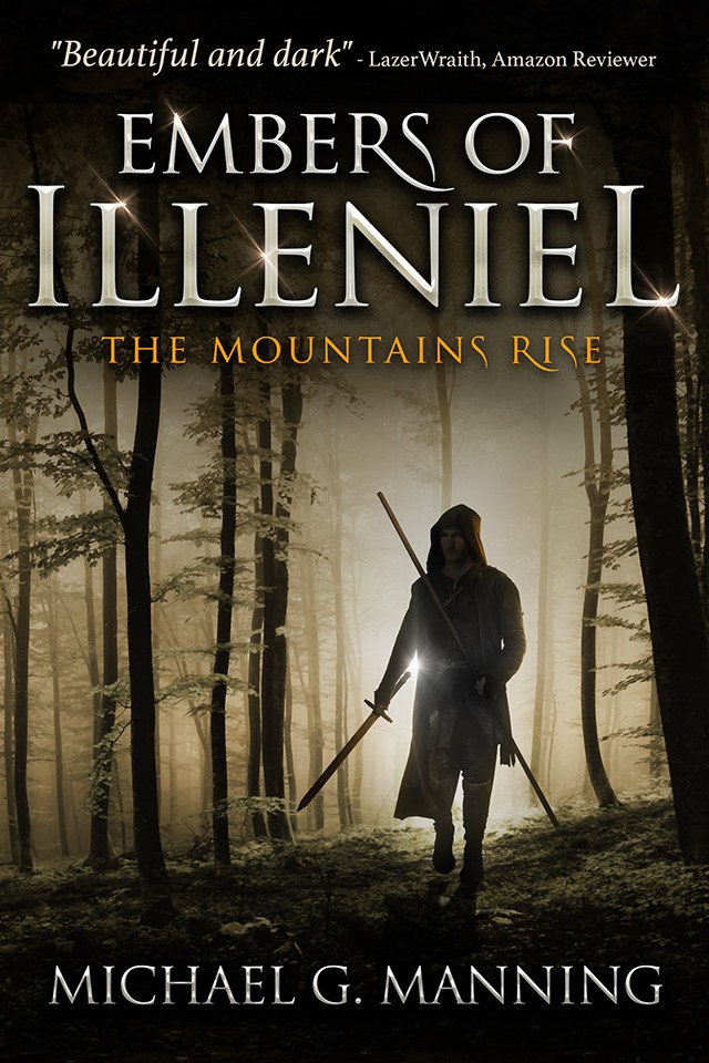 Design Book Cover - The Mountains Rise: Embers of Illeniel - Book1