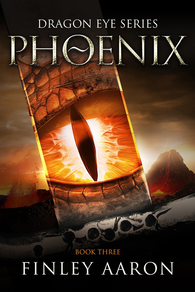 Design Book Cover - Phoenix—Book Three of the Dragon Eye series