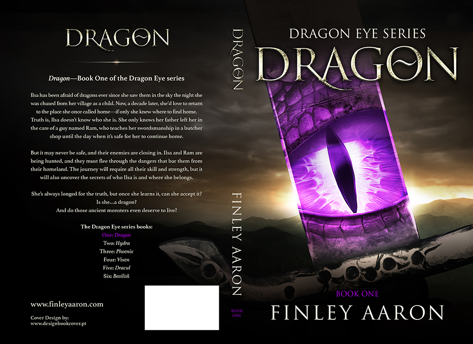 Design Book Cover - Dragon—Book One of the Dragon Eye series