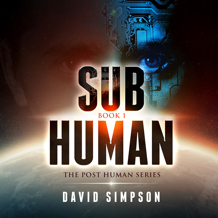 Design Book Cover - Sub-Human (Post Human Series - Book 1)